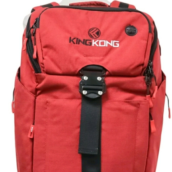 King Kong | Bags | Knkg Backpack Ii Red | Poshmark